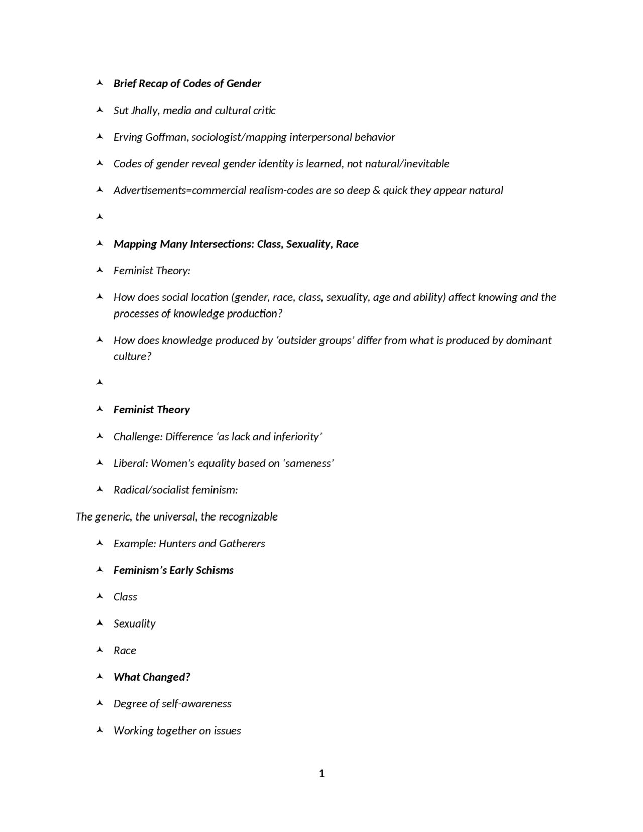 Codes of Gender: An Intersectional Analysis of Gender, Class, Sexuality ...