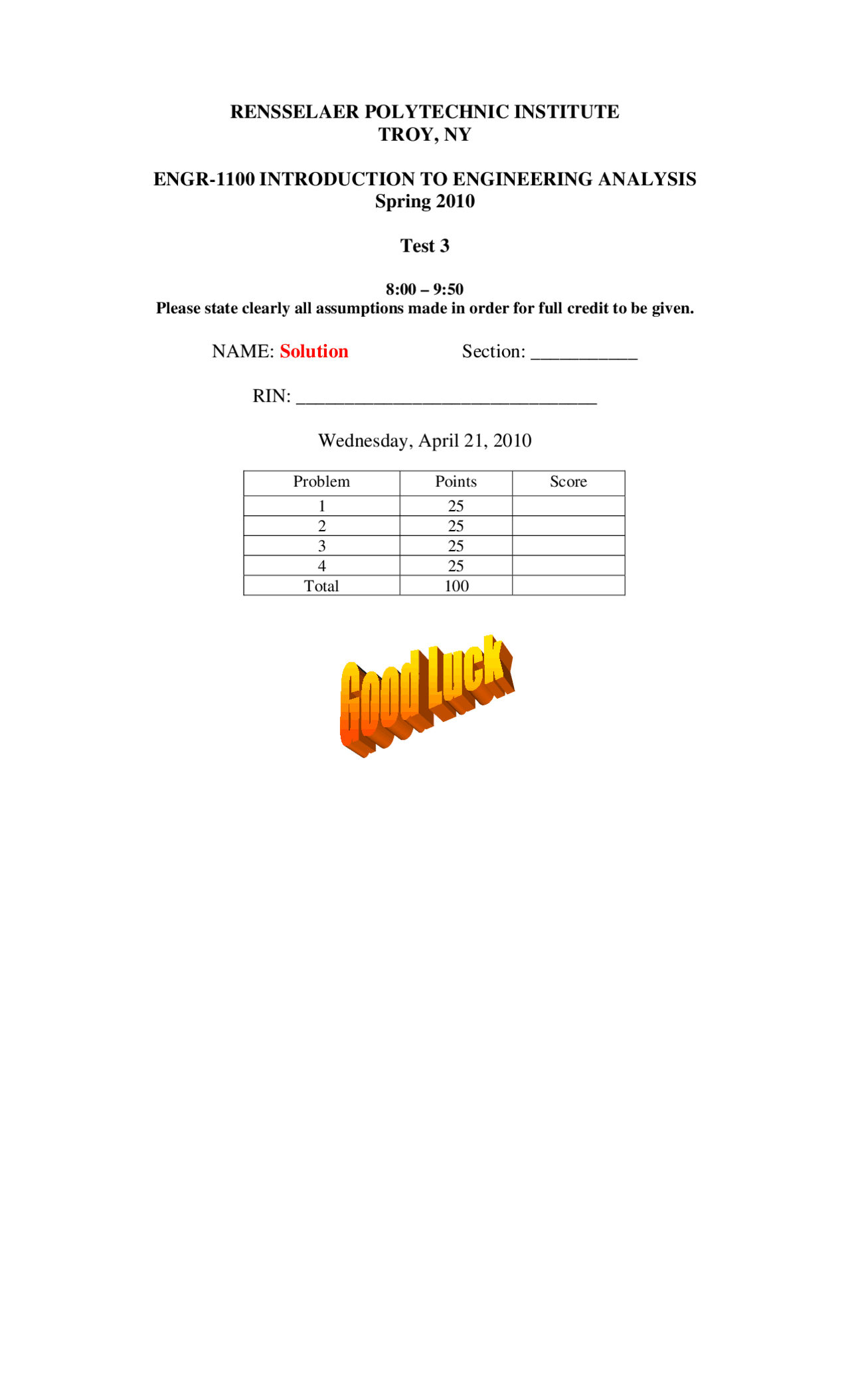 Problems, Multiple Choice Questions of Compilers | ENGR 1100 - Docsity