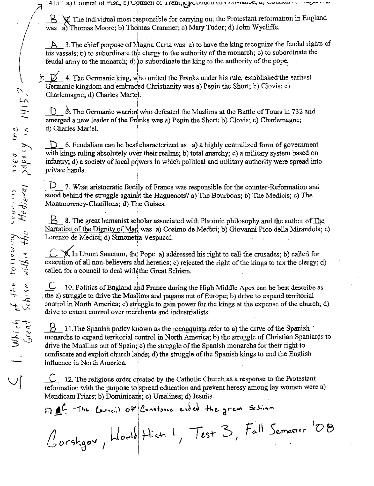 51 Solved Multiple Questions World History I Exam 3 Hist 1010