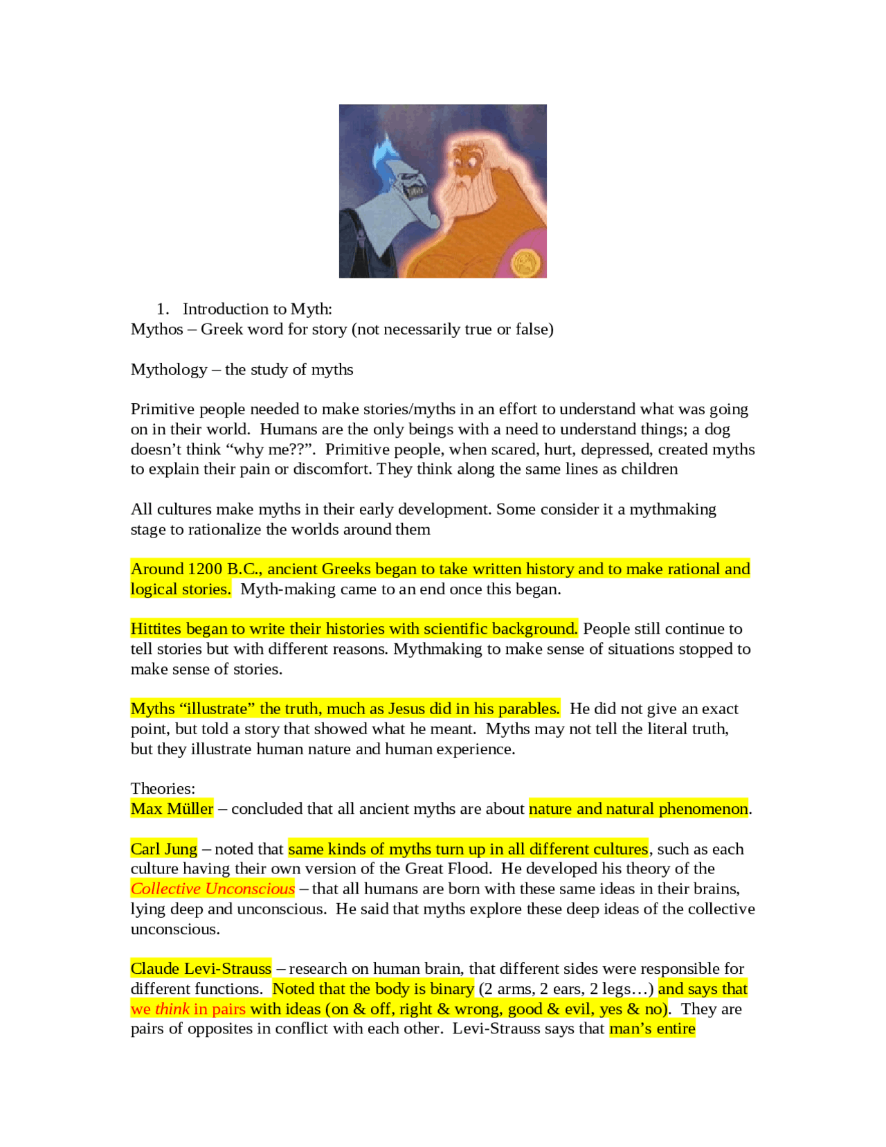 Practice Exam Study Guide - Greek and Roman Mythology | CLST 2090 - Docsity