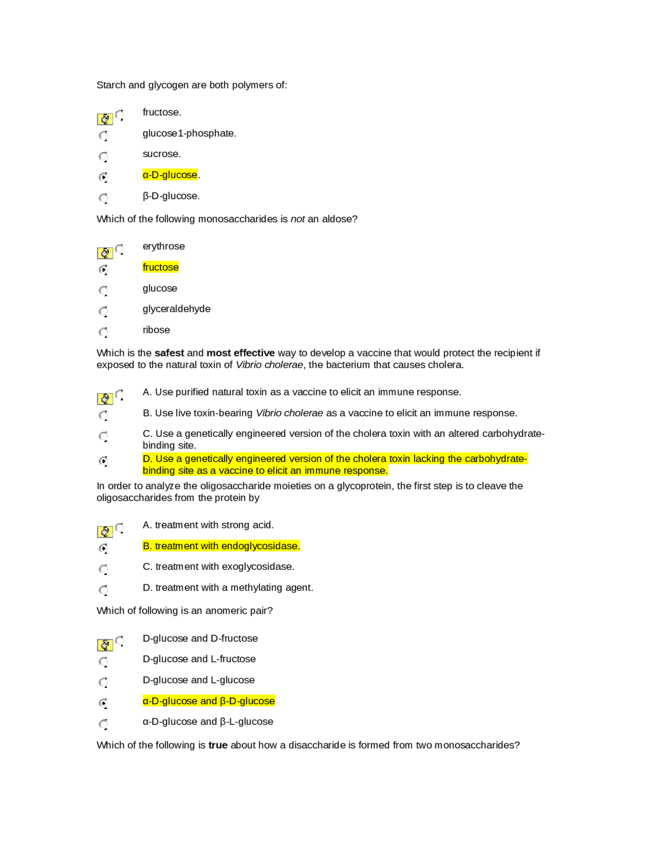 Quiz 7 With Solution Biochemistry Chem 451a Quizzes Biochemistry