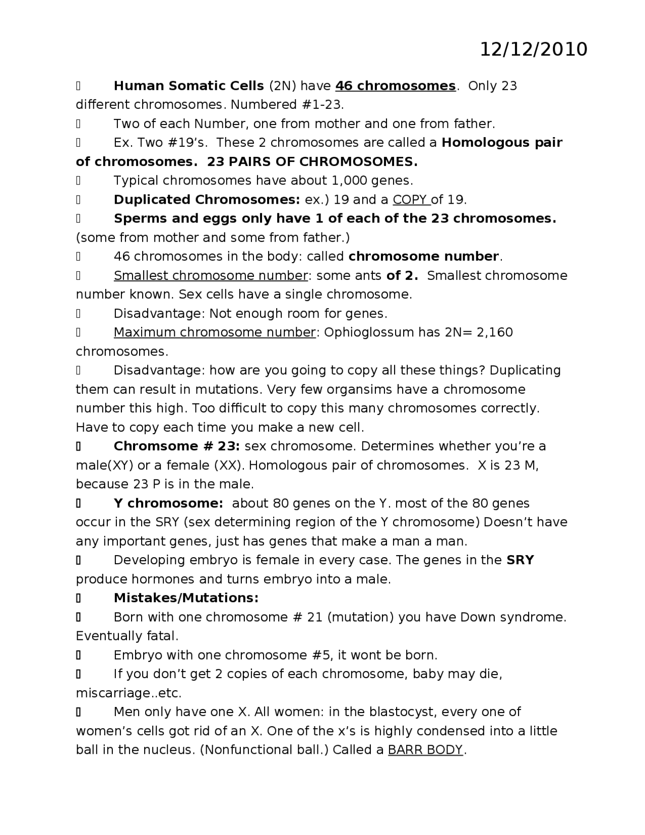 Human Somatic Cells - Principles of Biology - Lecture Notes | BIOL 100 ...