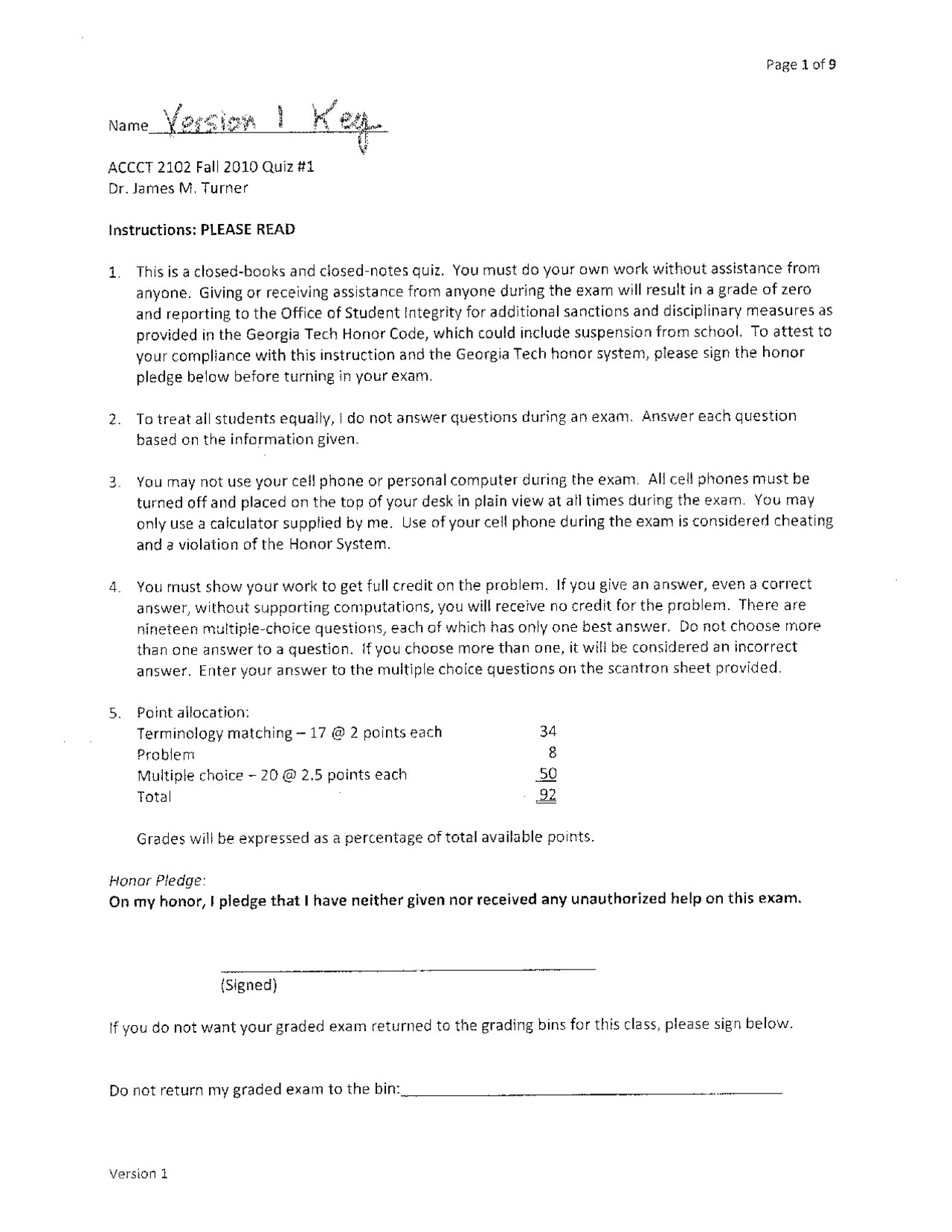 20 Questions On Accounting Ii With Solution Exam 1 Acct 2102 Docsity
