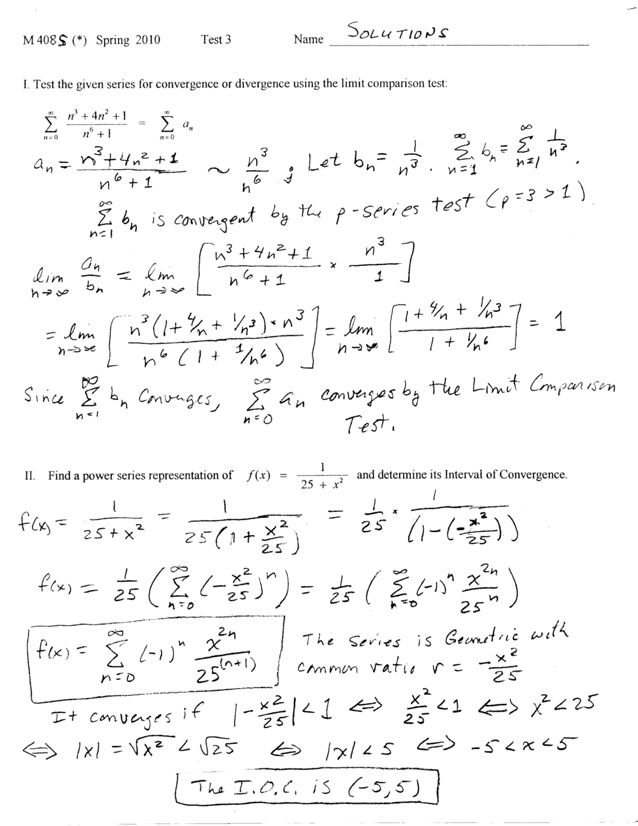 Complete Solutions Of Integral Calculus For Science M 408s Docsity