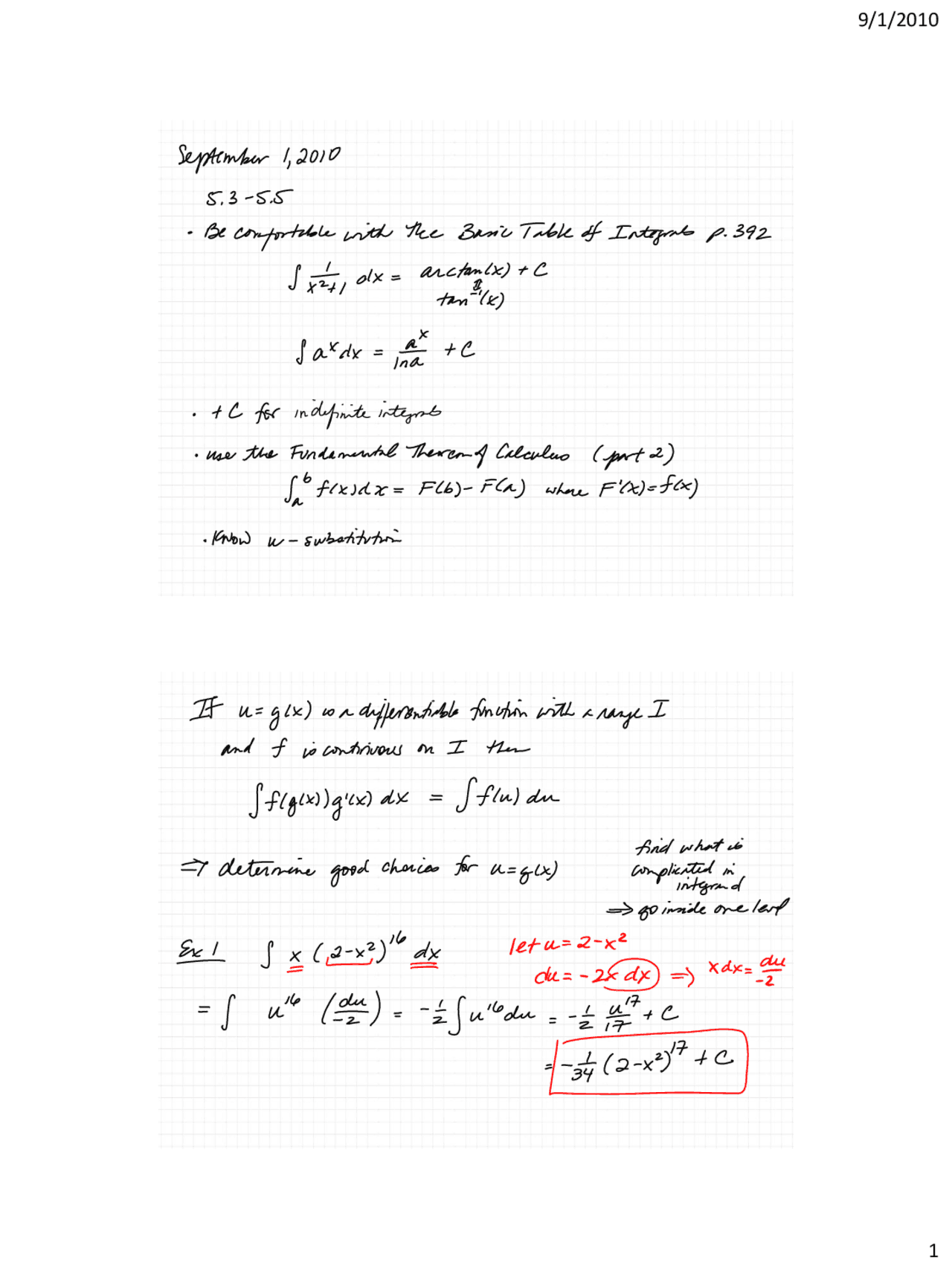 Review Of Calculus I Integrals Calculus Ii Math 1020 Docsity