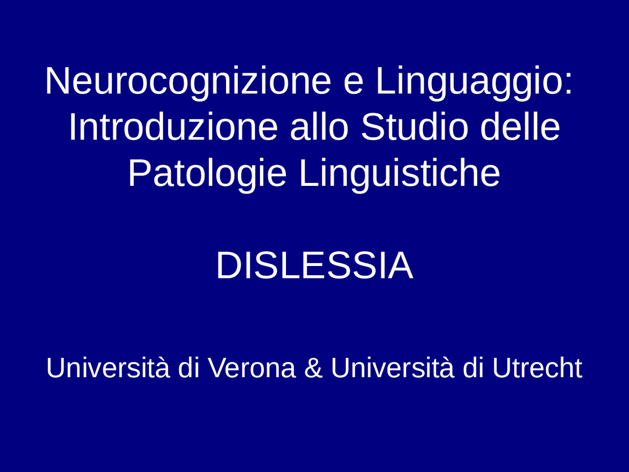 Dislessia Docsity