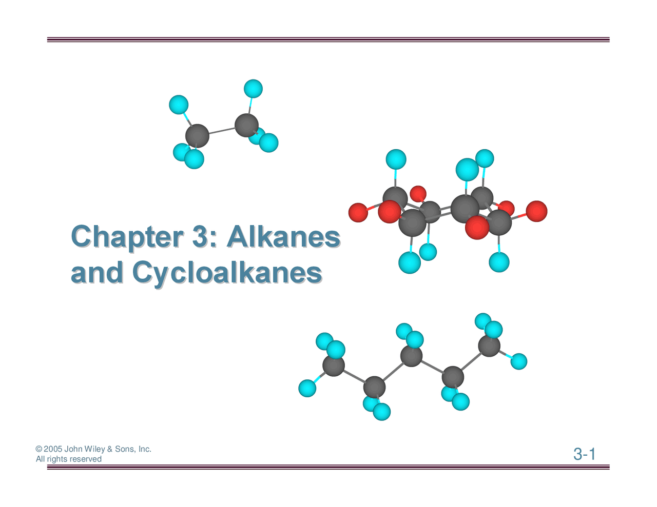 Alkanes and Cycloalkanes - Lecture Notes | CHM 231 - Docsity