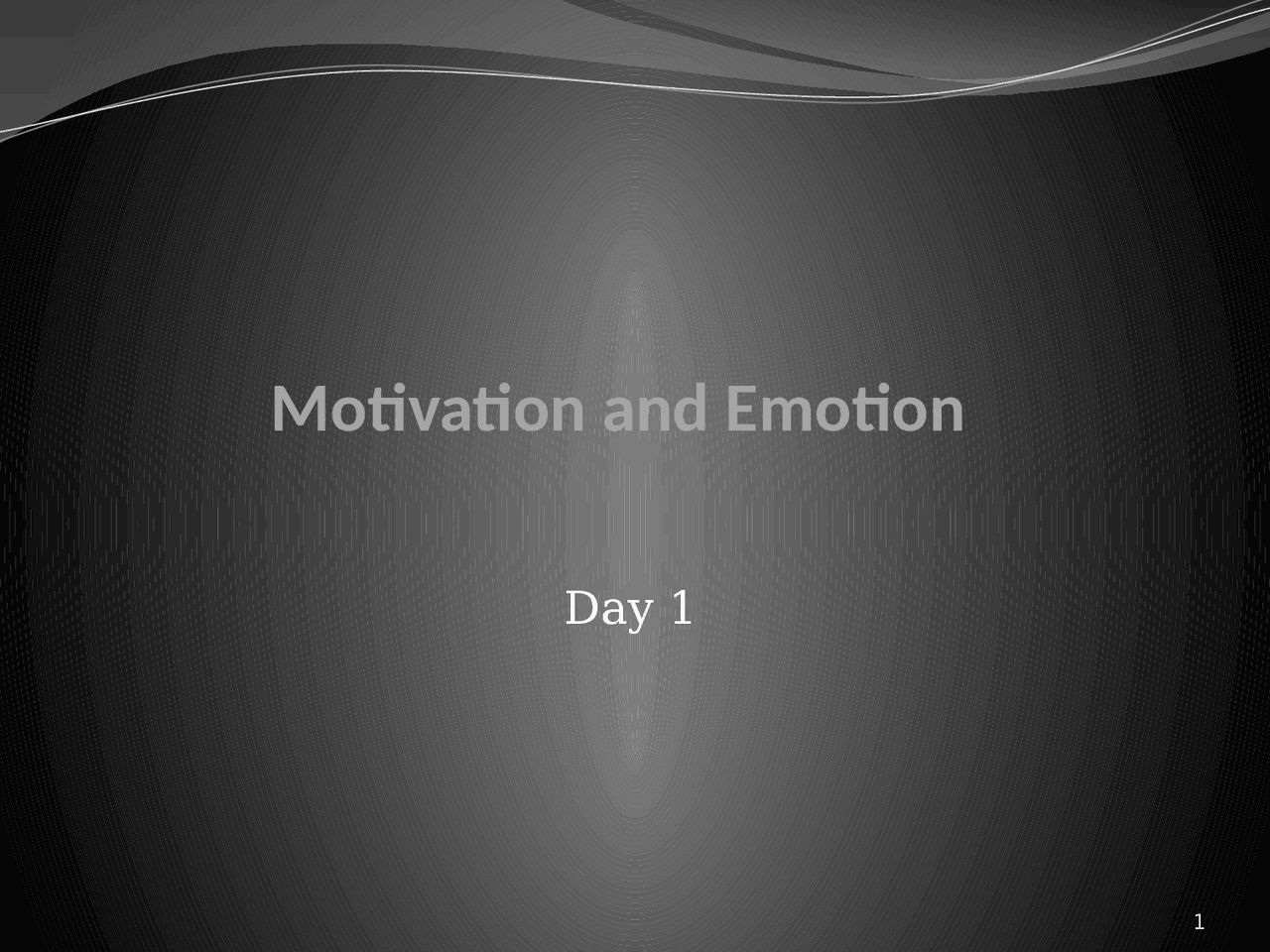 Psychology Of Motivation And Emotion Lecture Slides Psy Docsity