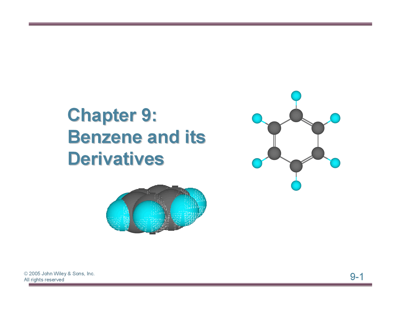 Benzene and Its Derivatives in Elementary Organic Chemistry | CHM 231 ...