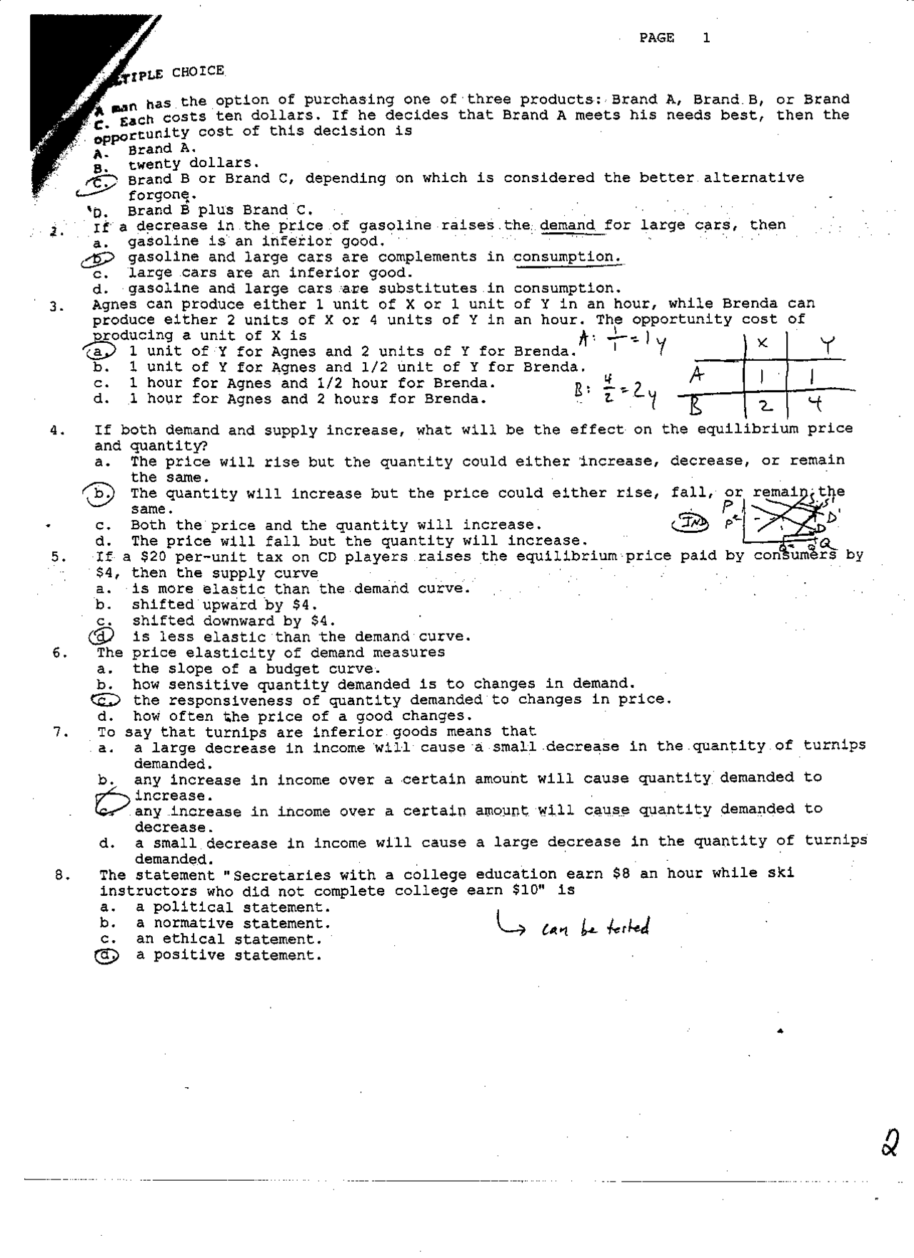 30 Multiple Choice With Answer Key Principles Of Macroeconomics