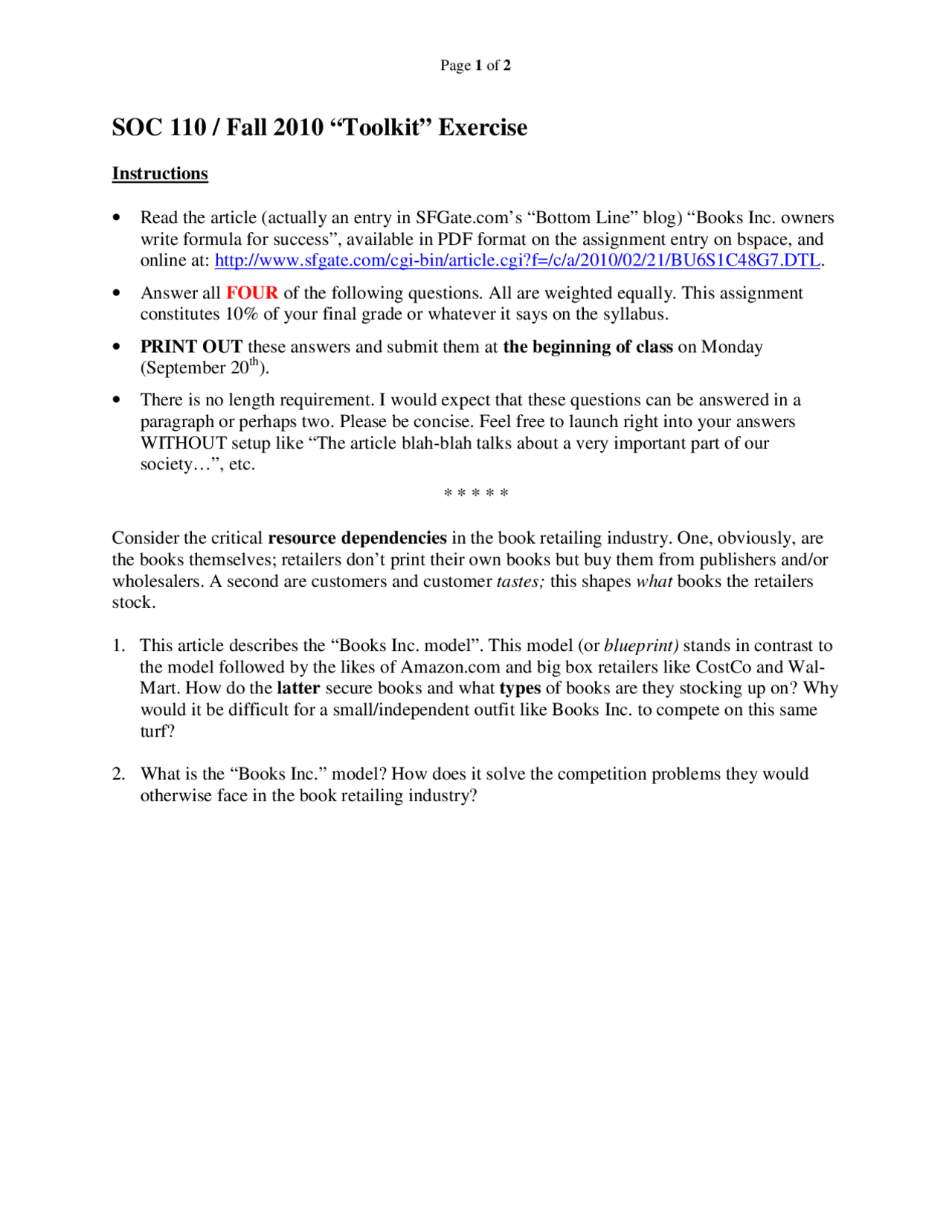 Toolkit Exercise Exam 1 Control System Theory And Design Sociol 110