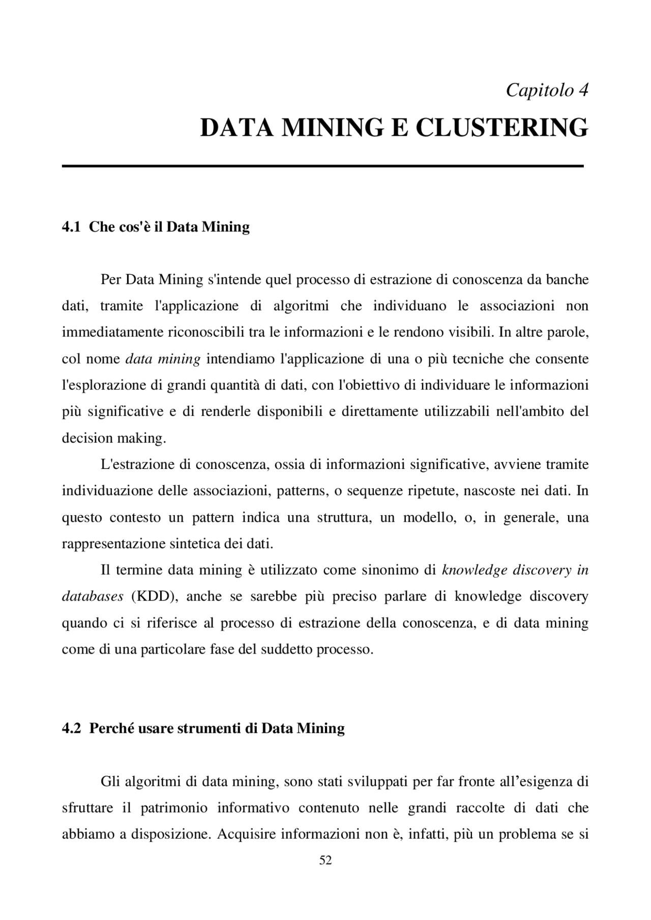 Data Mining E Clustering Docsity