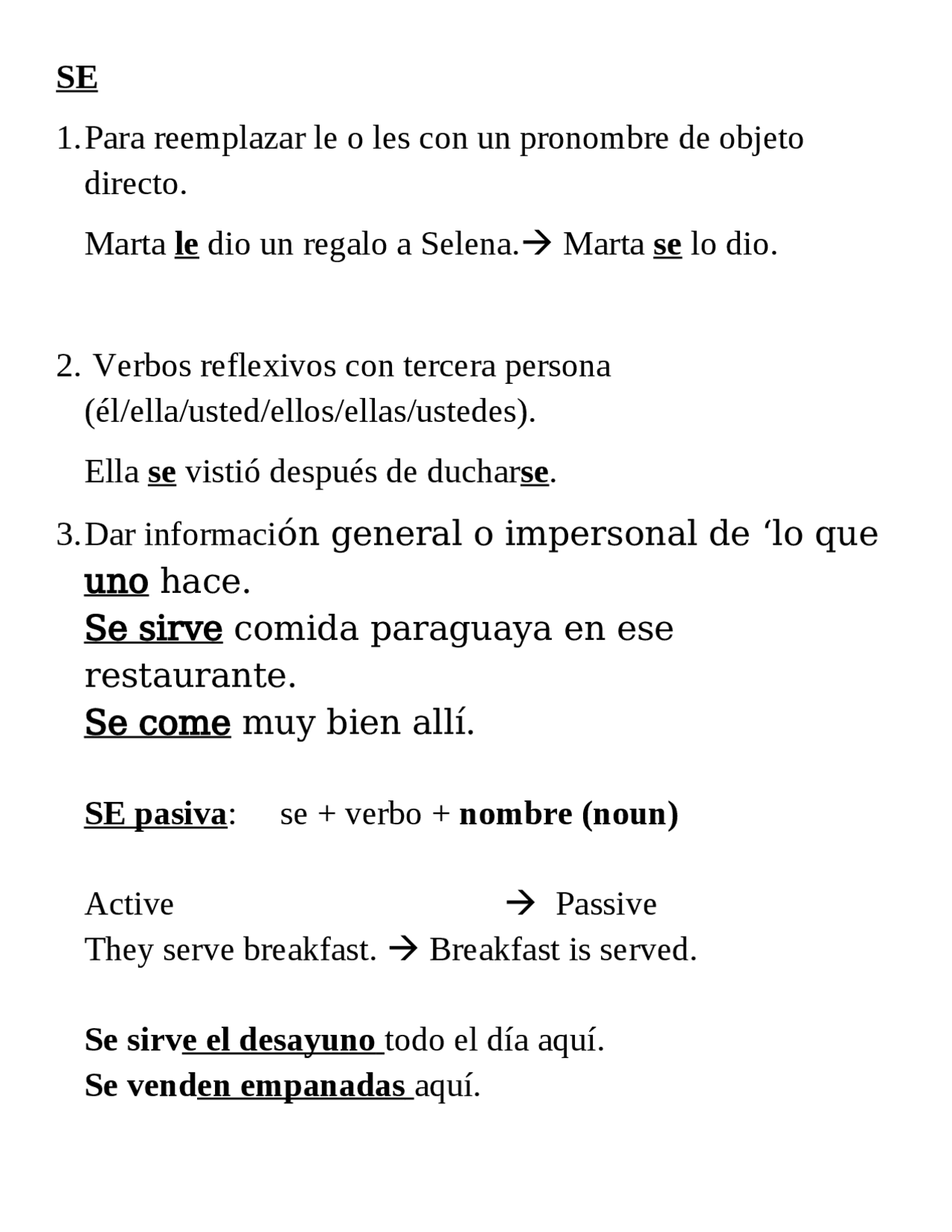 Elementary Spanish II - Lecture Notes | SPAN 1002 - Docsity