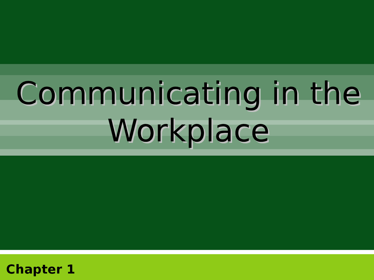 Communication In Workplace Technical Writing Lecture Slides Engl