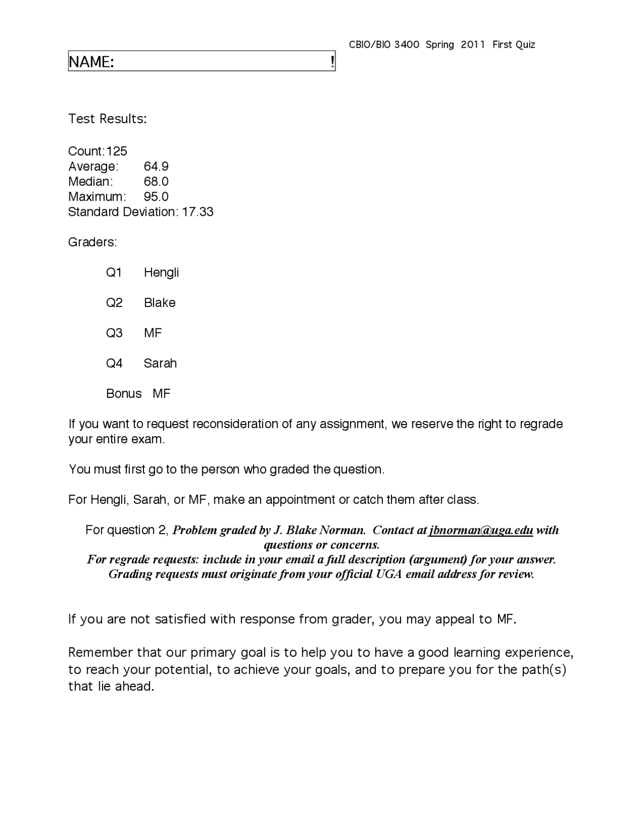 4 Questions On Cell Biology With Solution Quiz 1 Cbio 3400 Docsity