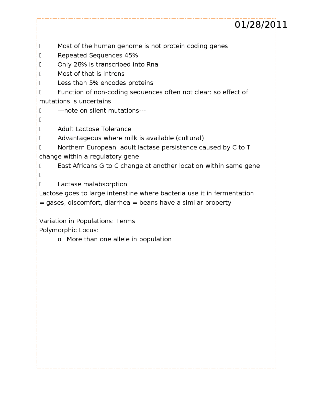 Evolution Processes Of Population I Lecture Notes Biol 152 Docsity