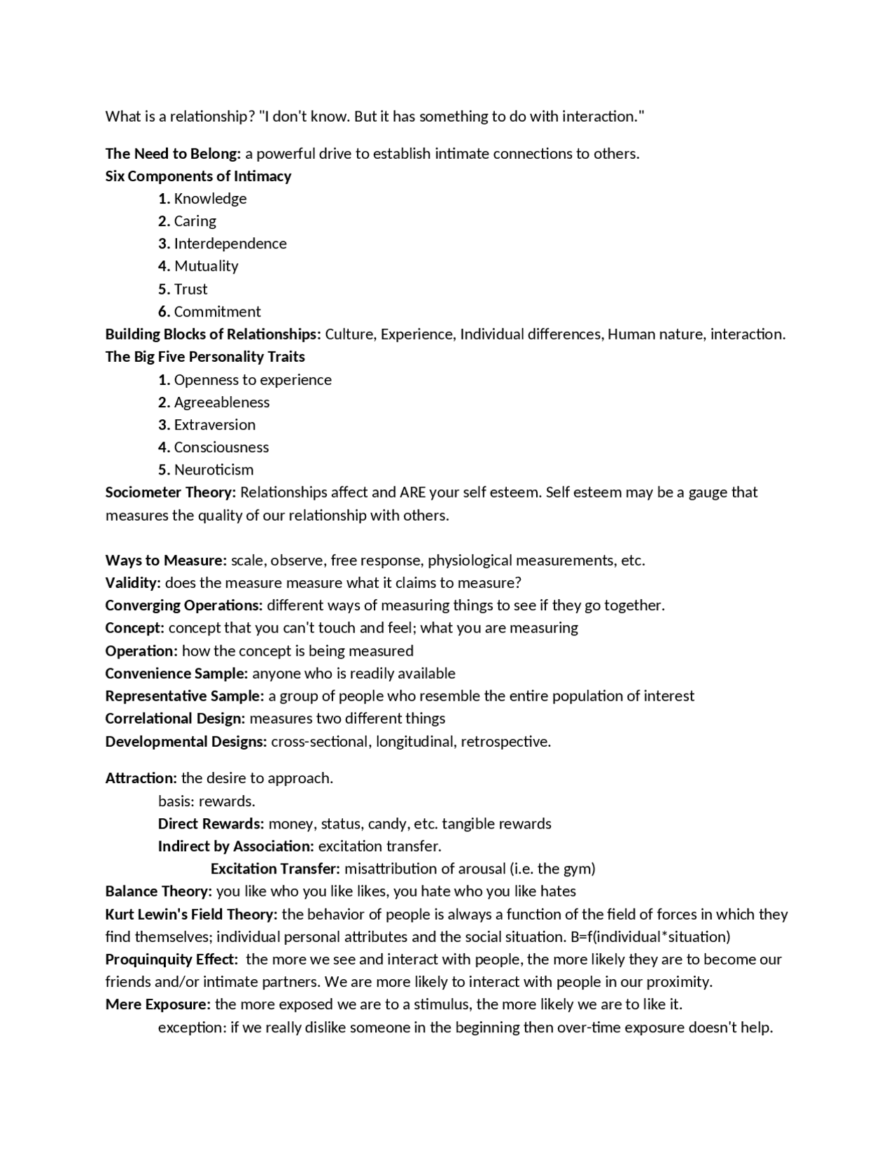 Understanding Relationships: Intimacy, Personality, and Communication ...