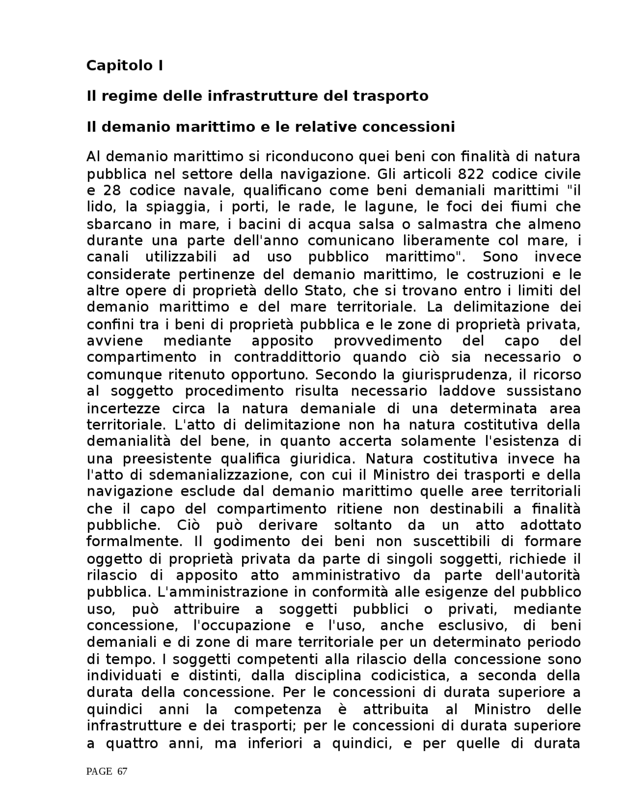 Diritto Della Navigazione Riassunto Docsity