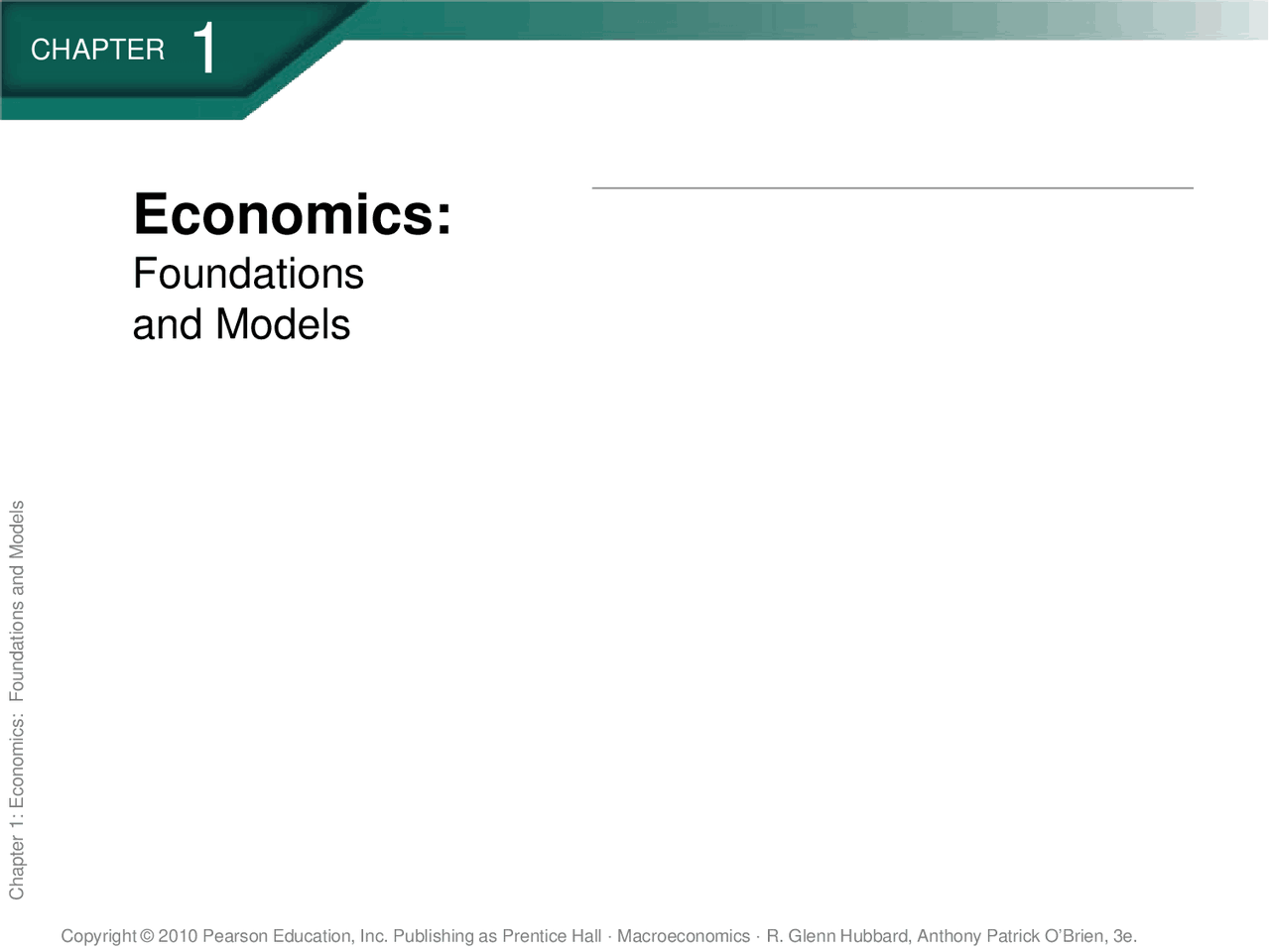 Foundations and Models of Economics - Lecture Slides | ECON 202 - Docsity