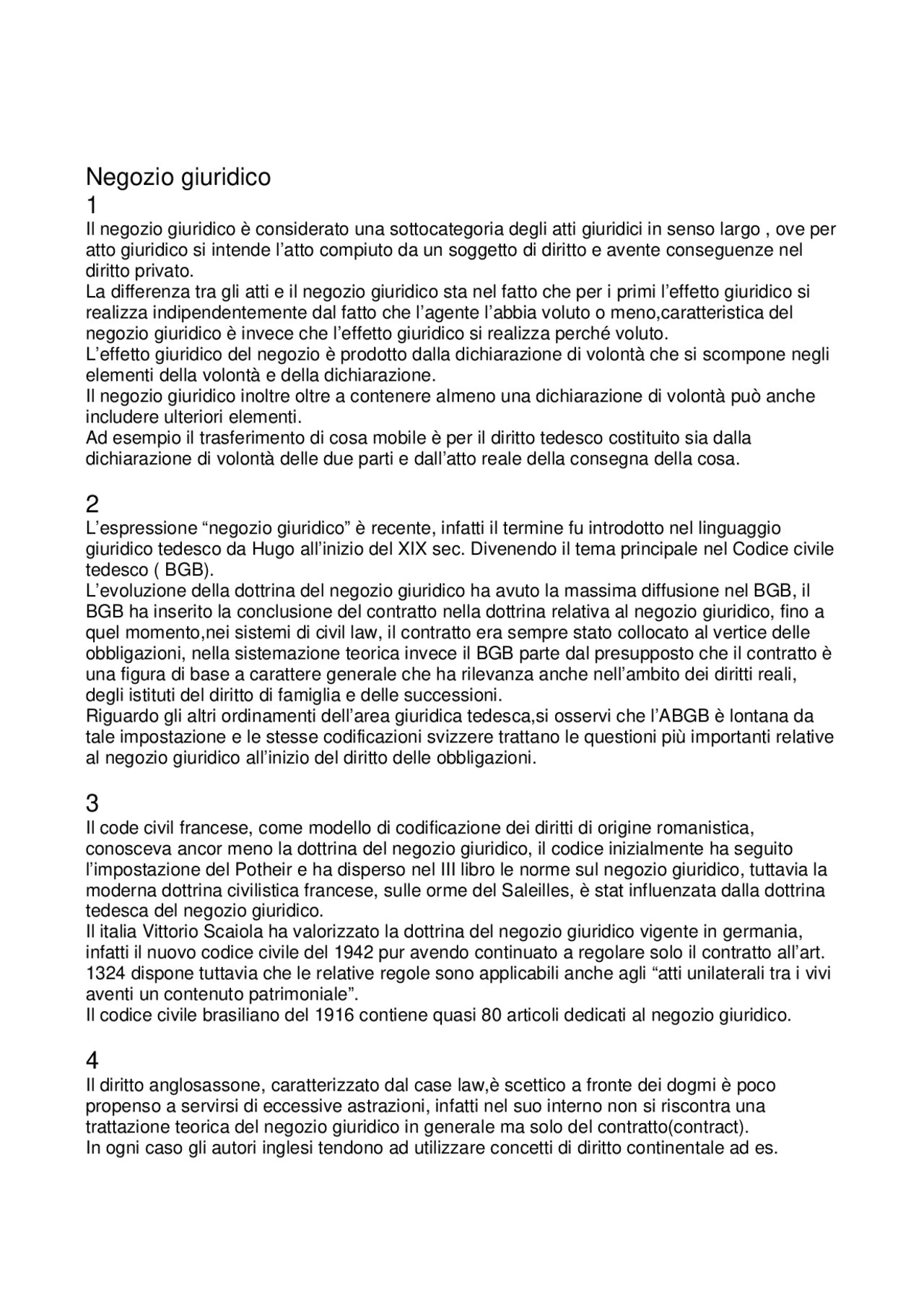 Introduzione Al Diritto Comparatato Zweigert Kotz Docsity