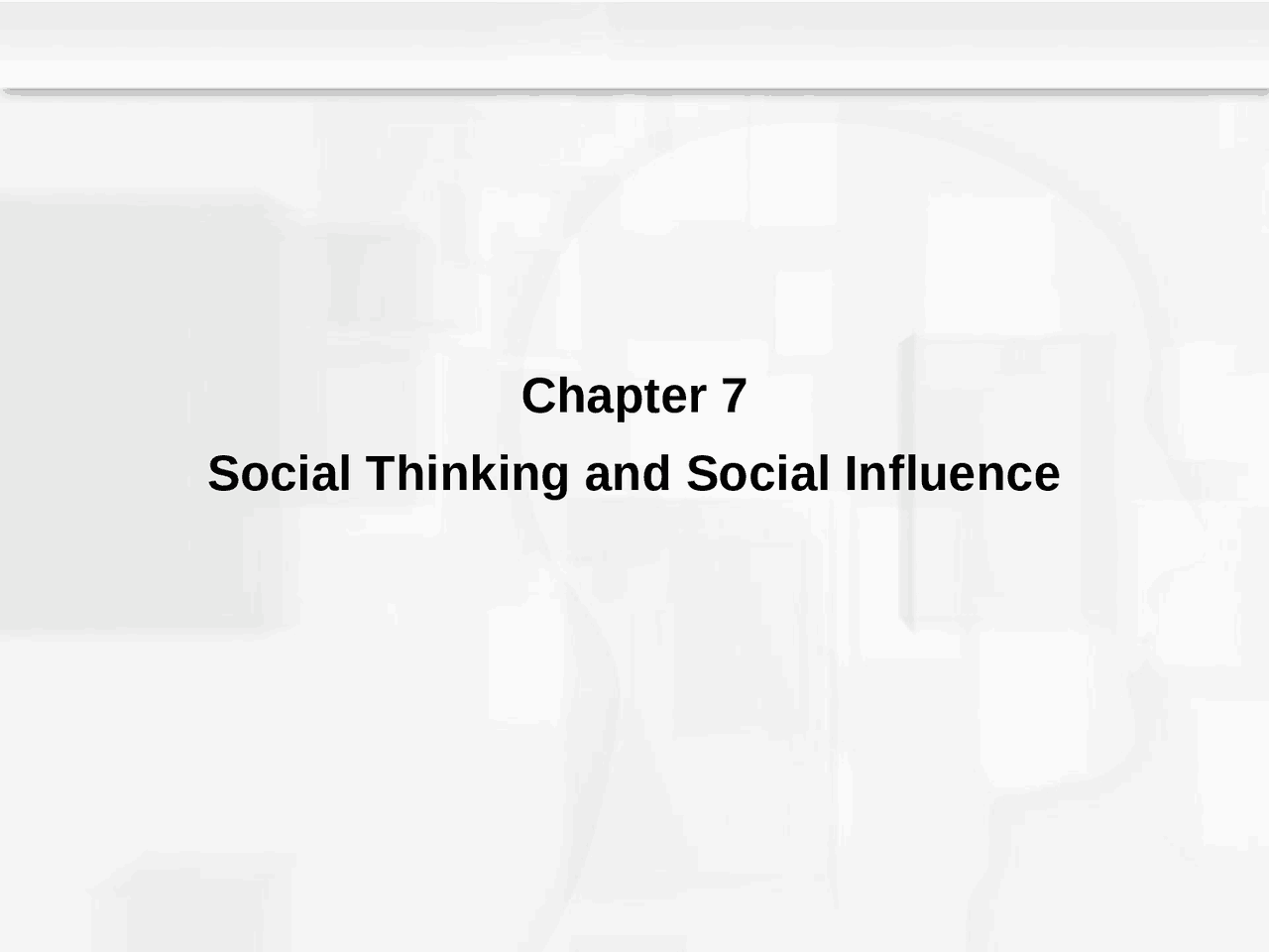 Social Thinking And Social Influence Lecture Slides Psyc 2101 Docsity