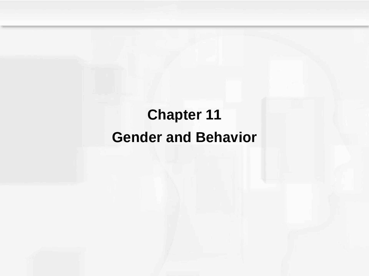 Slides Notes on Gender and Behavior - The Psychology of Adjustment ...