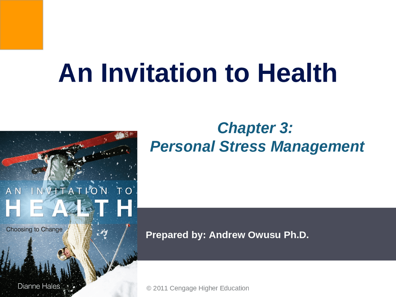 Stress Management, Personal Stress Management - Invitation to Health ...