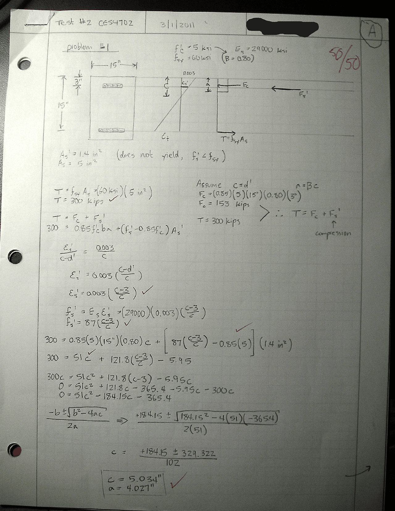2 Solved Problems On Analysis In Homework 2 Ces 4702 Docsity