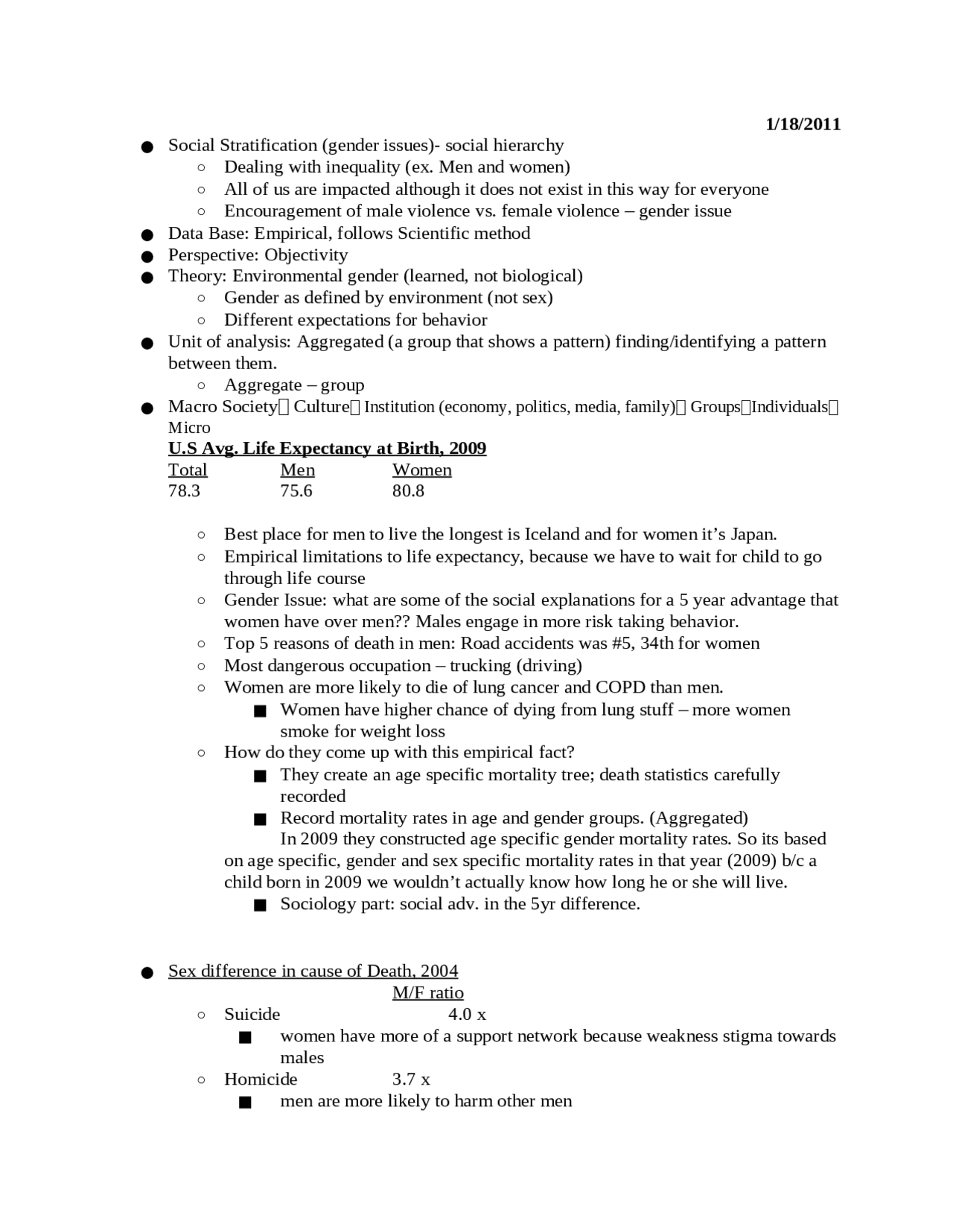 Review Test 1 For Social Stratification Social Hierarchy Soc 333k