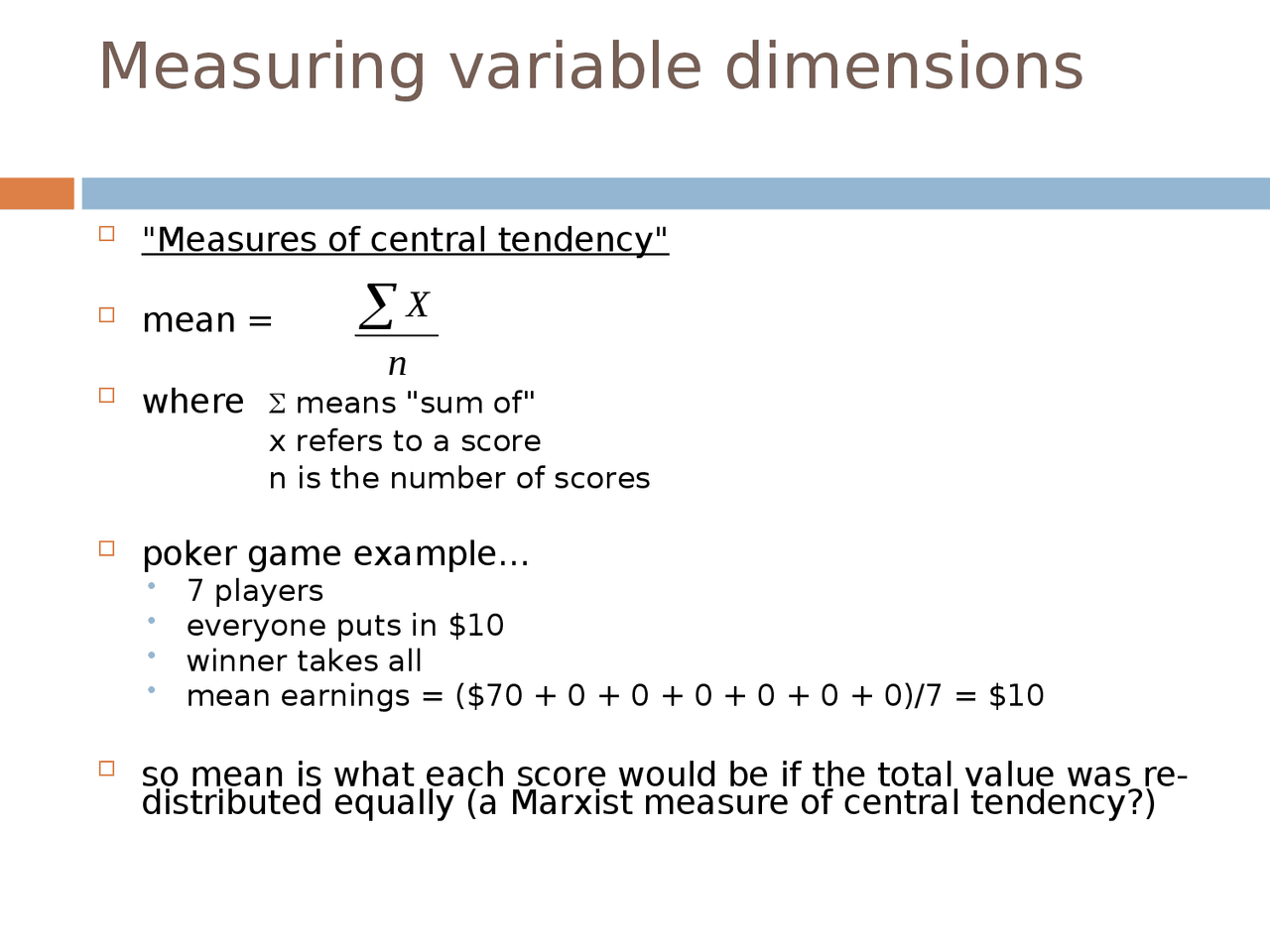 Measuring Variable Dimensions - Elementary Psychology | PSYC 1101 - Docsity