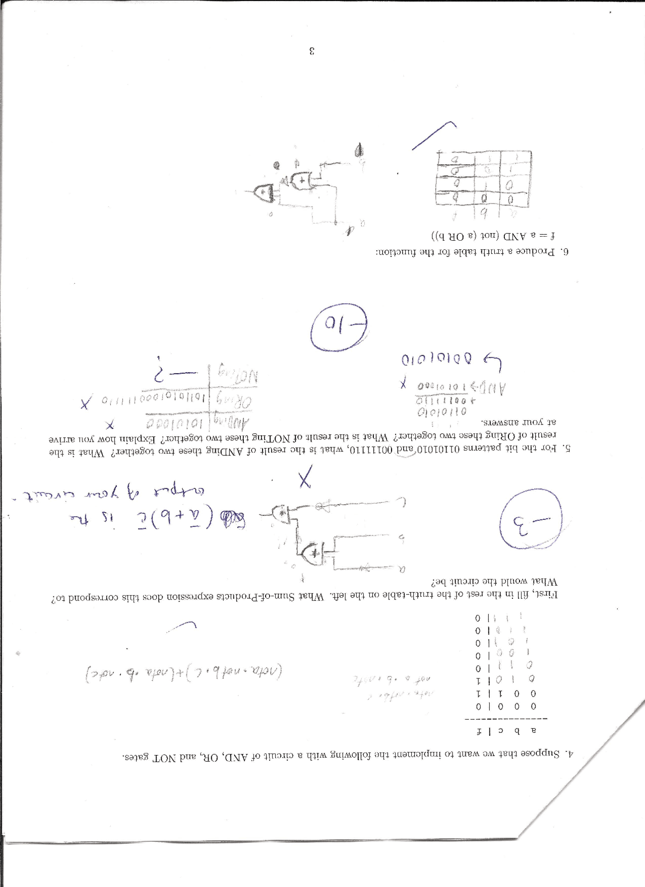 Exam 2 For Introduction To Computer Science Csc 2010 Exams Computer Science Docsity