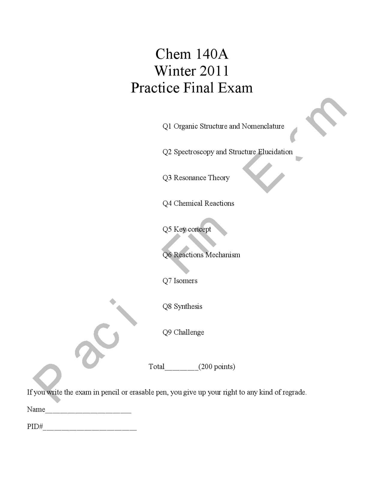 9 Solved Problems On Organic Systematic And Nomenclature Final Chem
