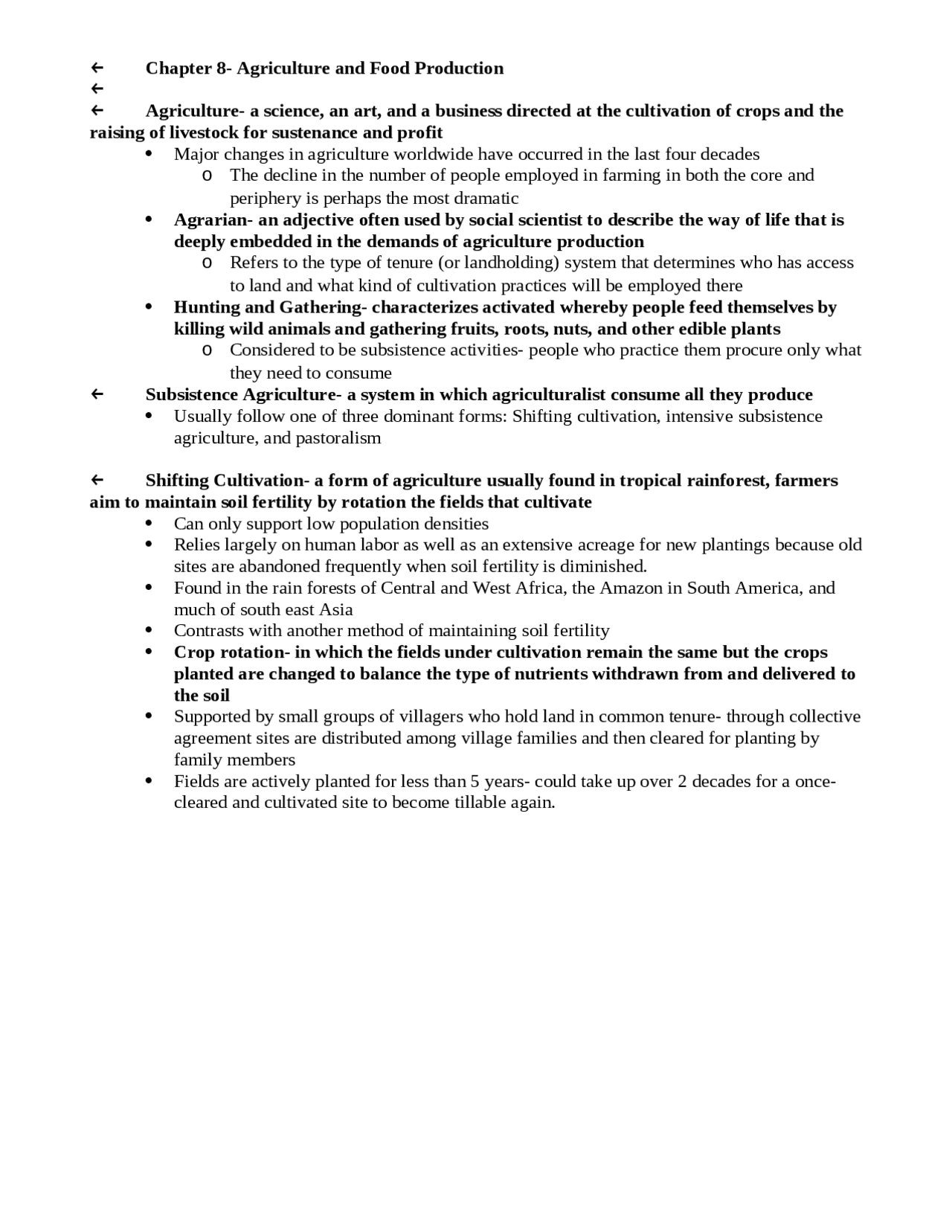 Study Guide Final Exam - Human Geography: People, Places and Cultures ...