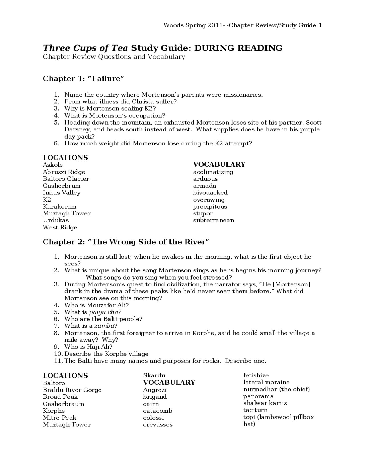 Chapters Study Guide - Essentials of Written and Oral Communication ...