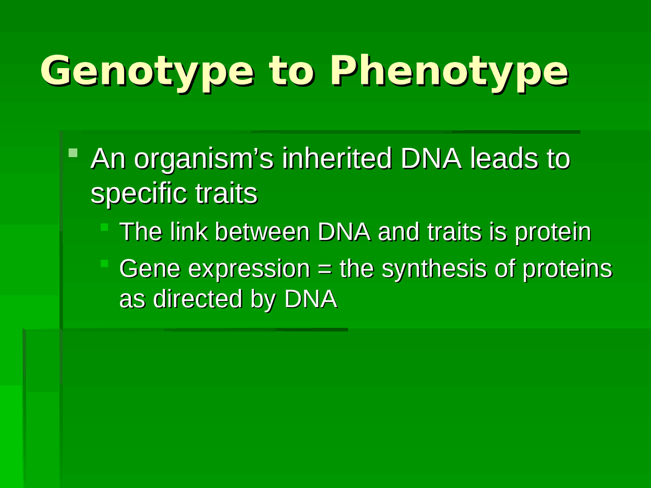 Principle of Biology - Genotype to Phenotype, Bread Mold | BYS 119 ...