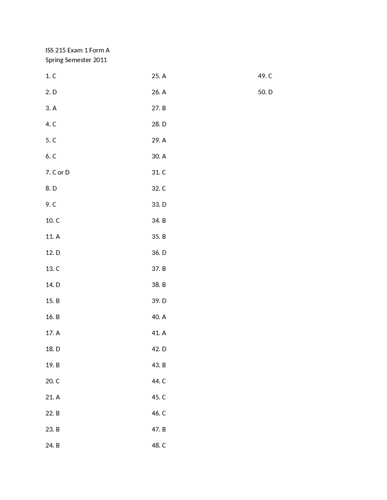 Social Different And Inequality Answers Key Iss 215 Docsity
