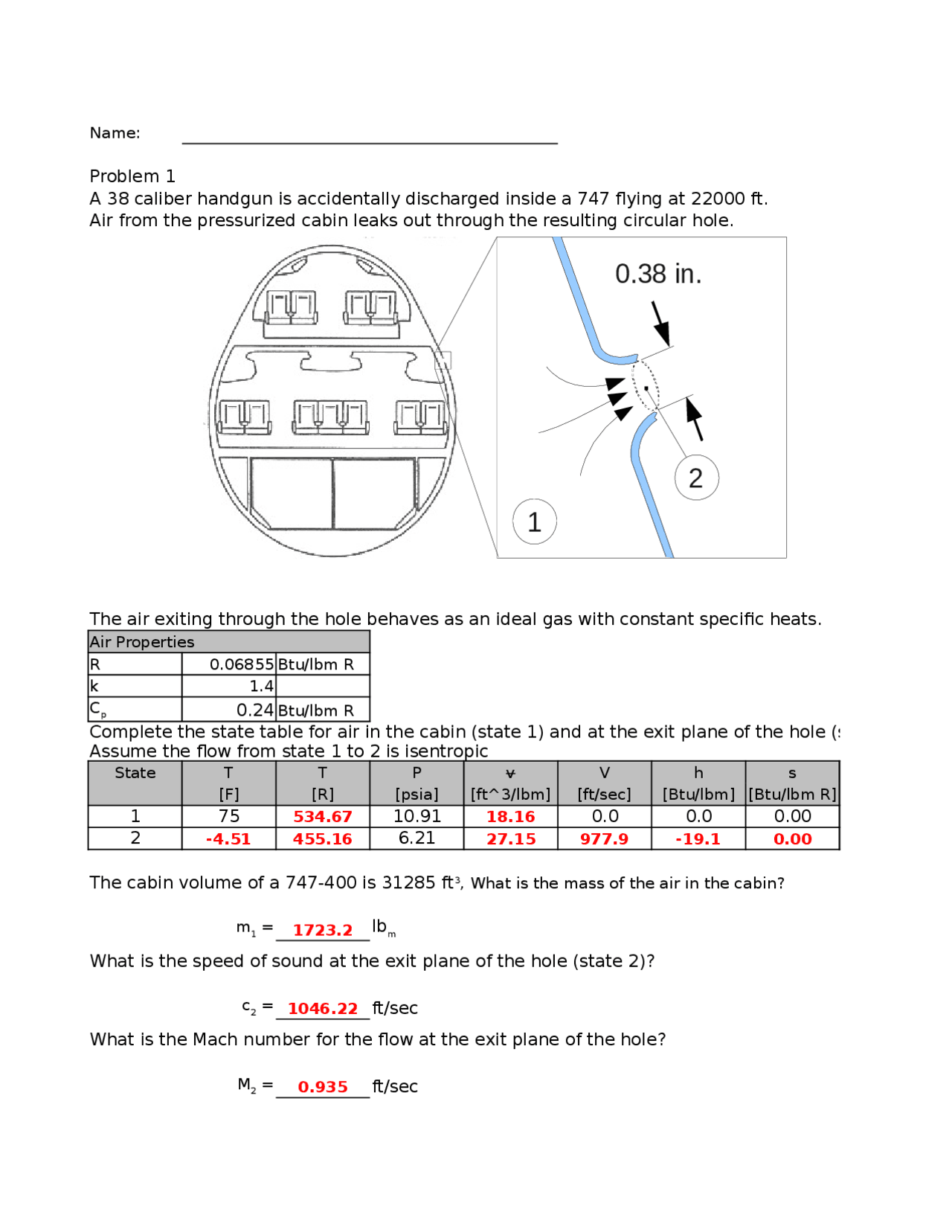 Solutions To Final Exam 2 Advanced Thermodynamics Me 3345 Docsity
