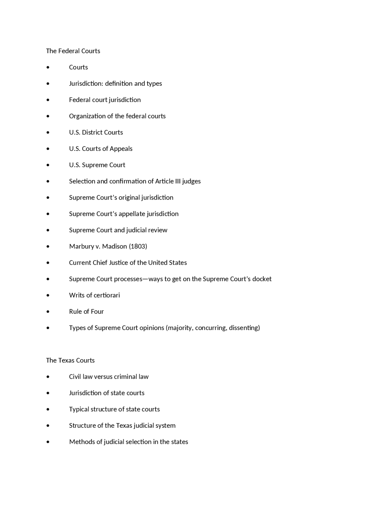 American Government: Laws and Institutions - Notes for Final Exam ...