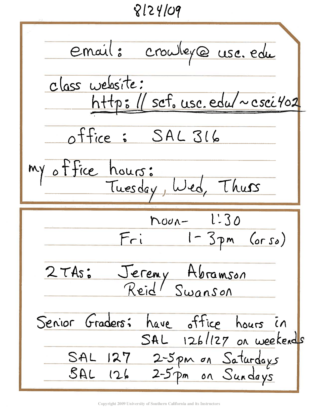 Lecture Handout On Operating Systems Csci 402 Docsity 0257