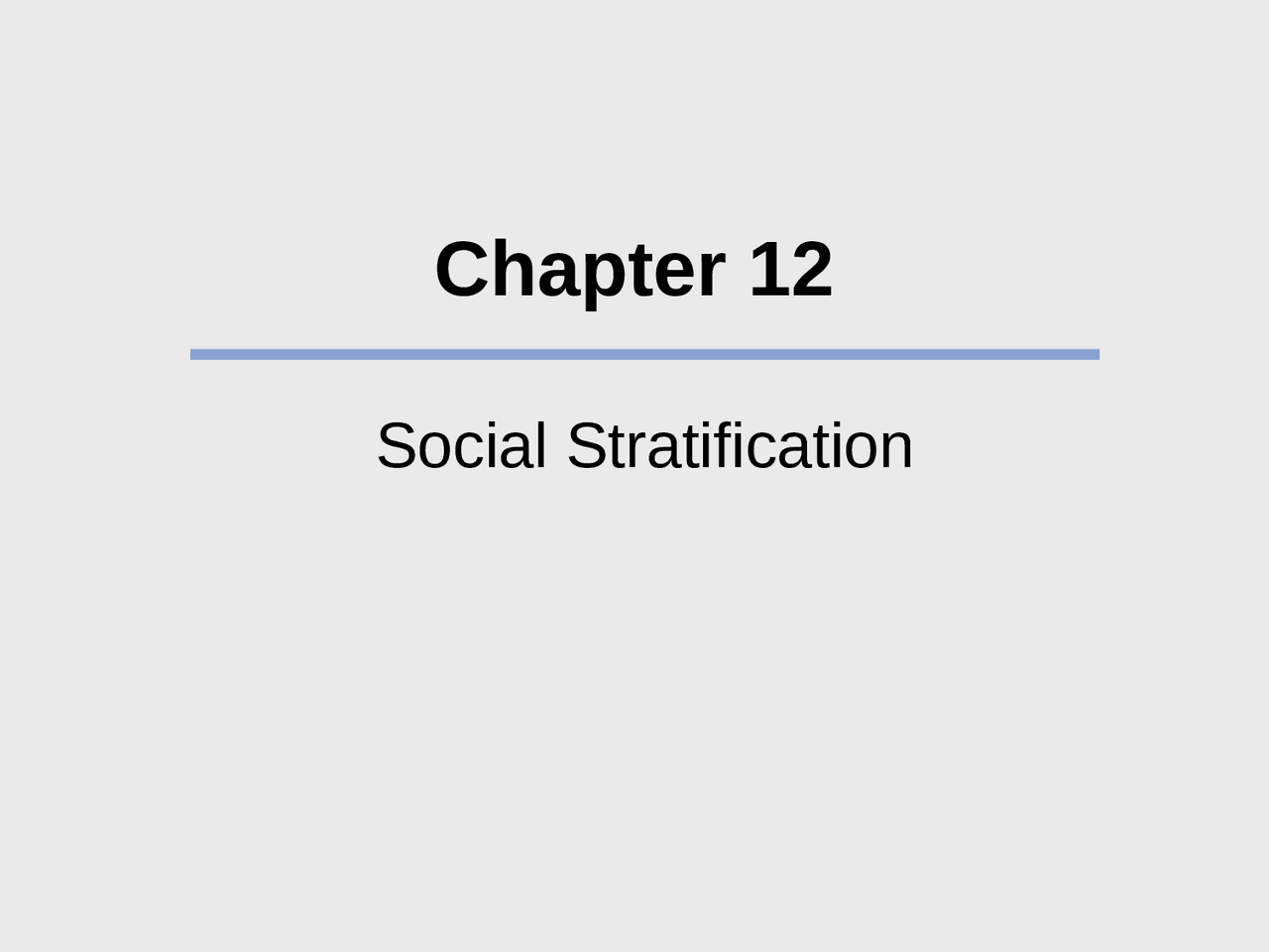 Social Stratification Powerpoint Slides Ant 102 Docsity