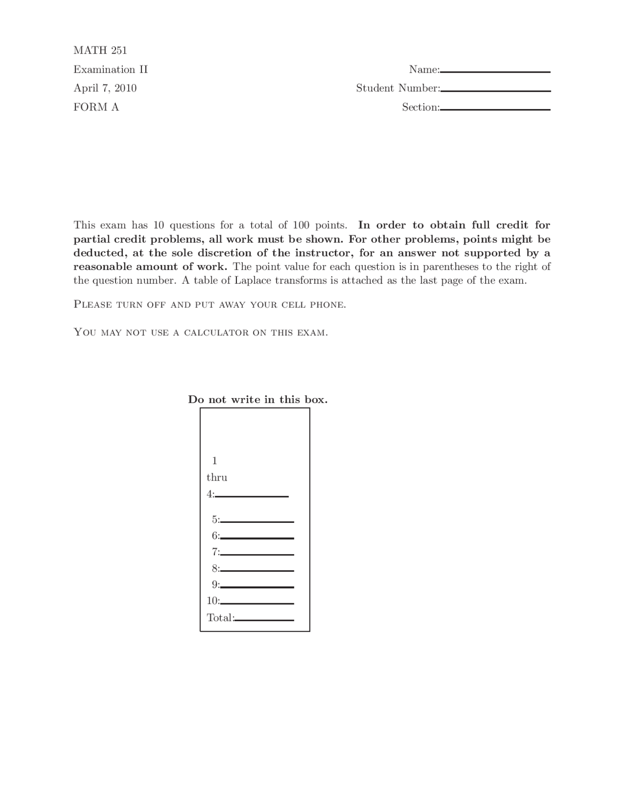 Multiple Choice Questions Of Ordinary Partial Differential Equations
