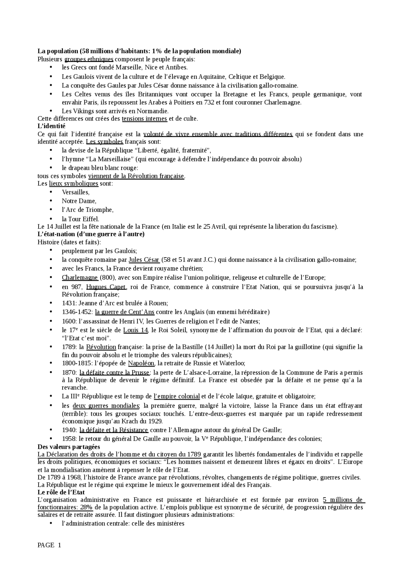 Francese Docsity