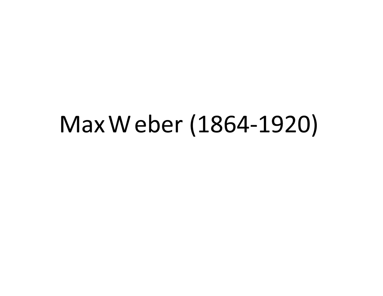 Sociologia Generale Weber Prof Gerbino Docsity