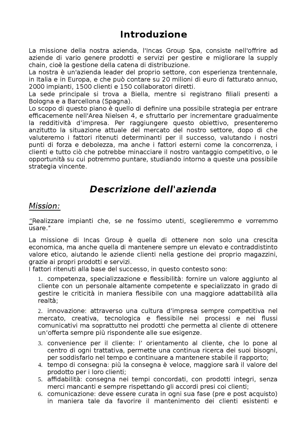 Appunti Di Marketing Docsity