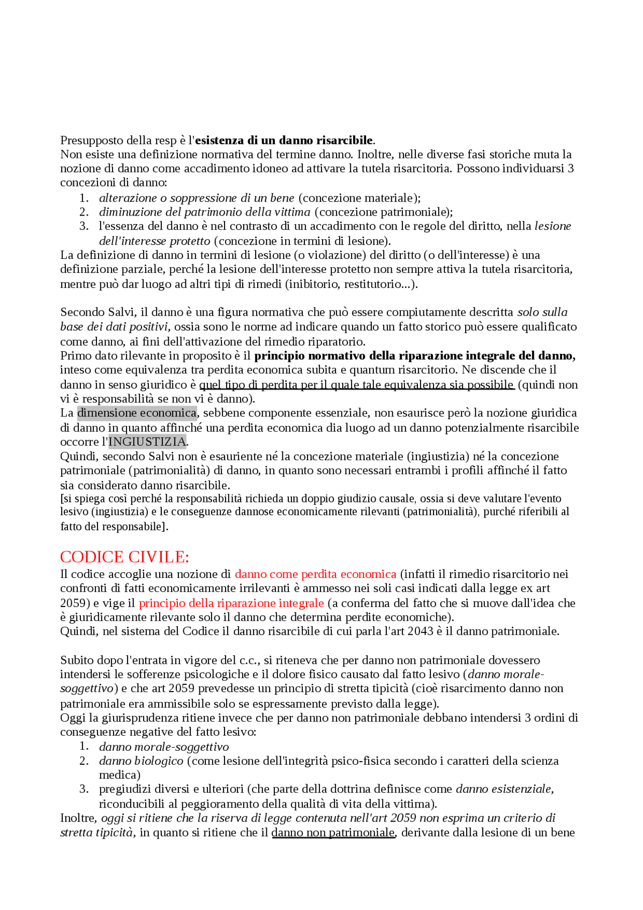 Salvi Cap Ii Docsity