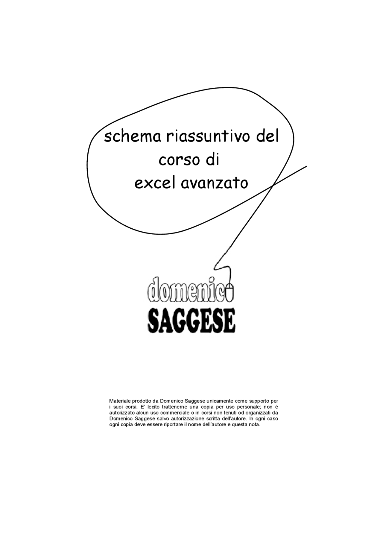 Excel Avanzato Docsity