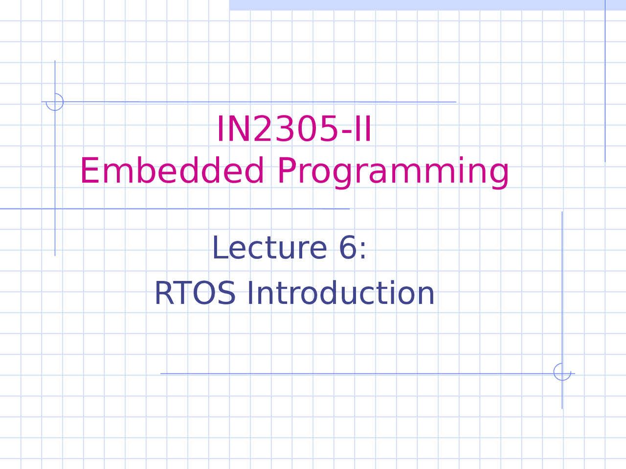 Embedded Systems Programming Rtos Introduction 14 Docsity