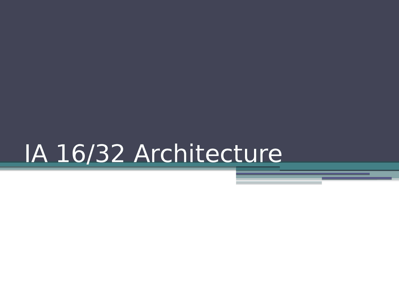 Computer Organisation Intel Architecture Pdf Basic Architecture Docsity