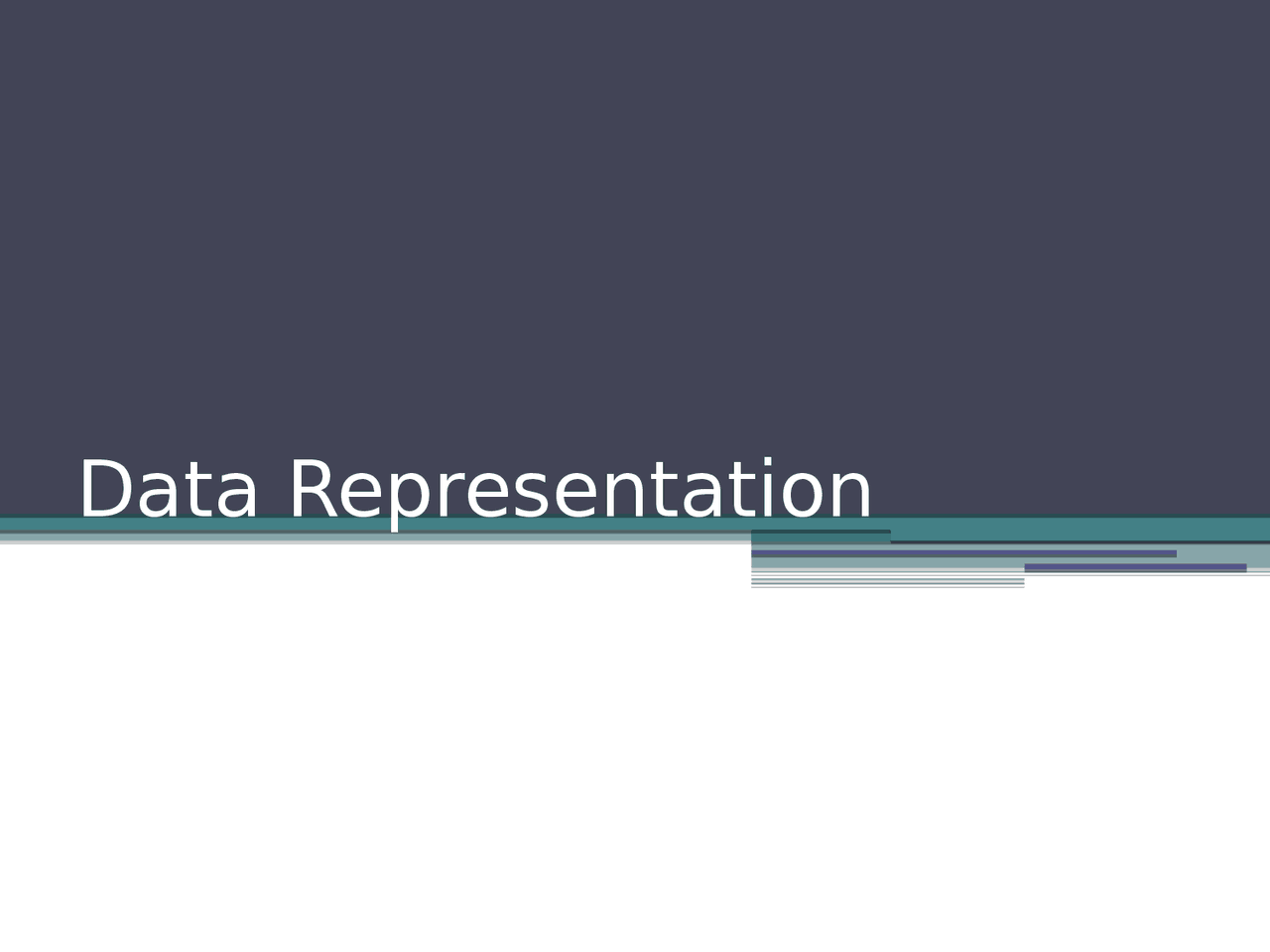 Computer Organisation Data Representation Docsity