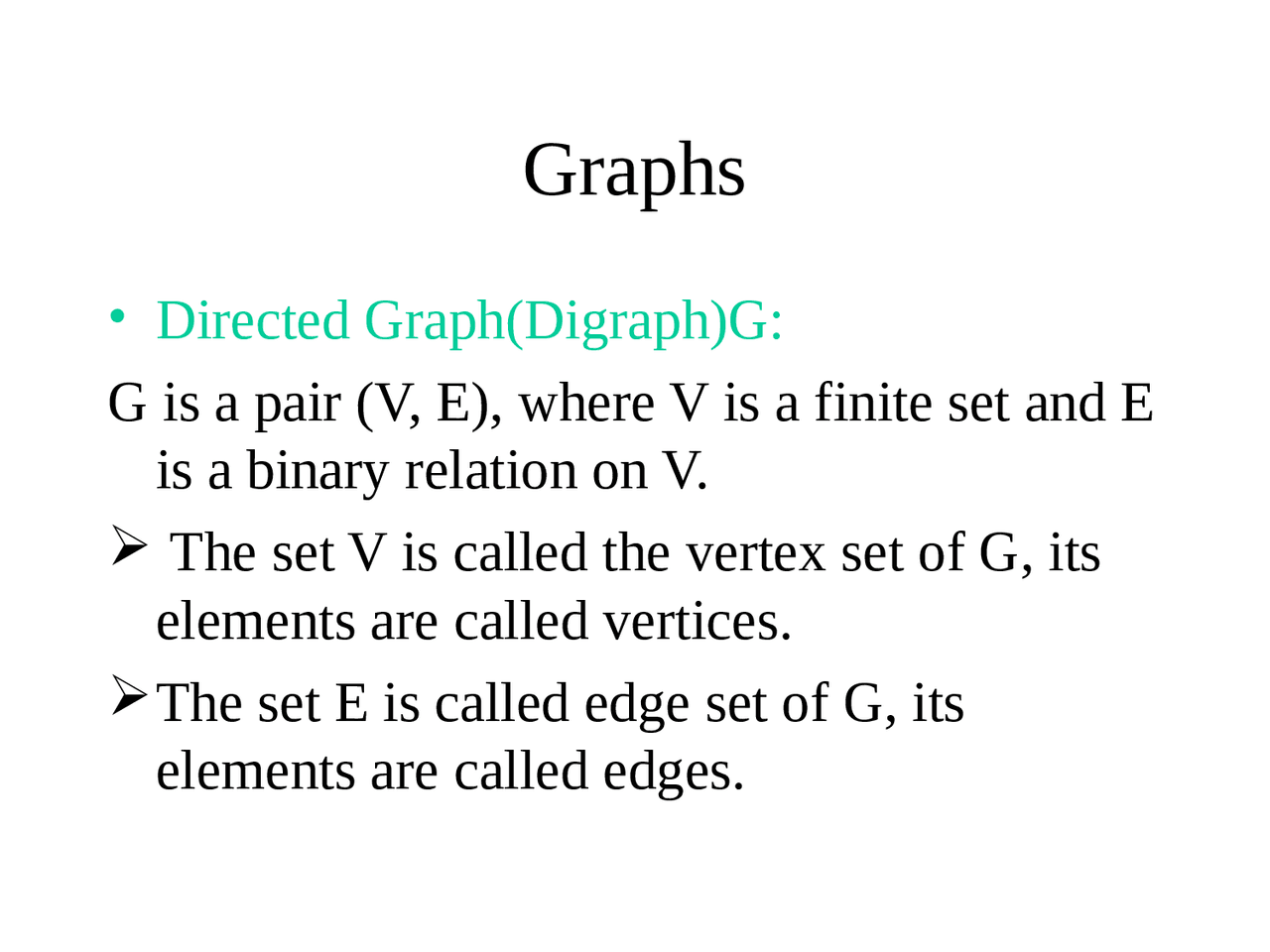 Data Structure Graphs Notes Docsity